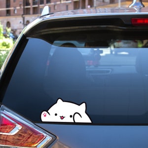 Bongo Cat 8" Car Decal Sticker - Etsy
