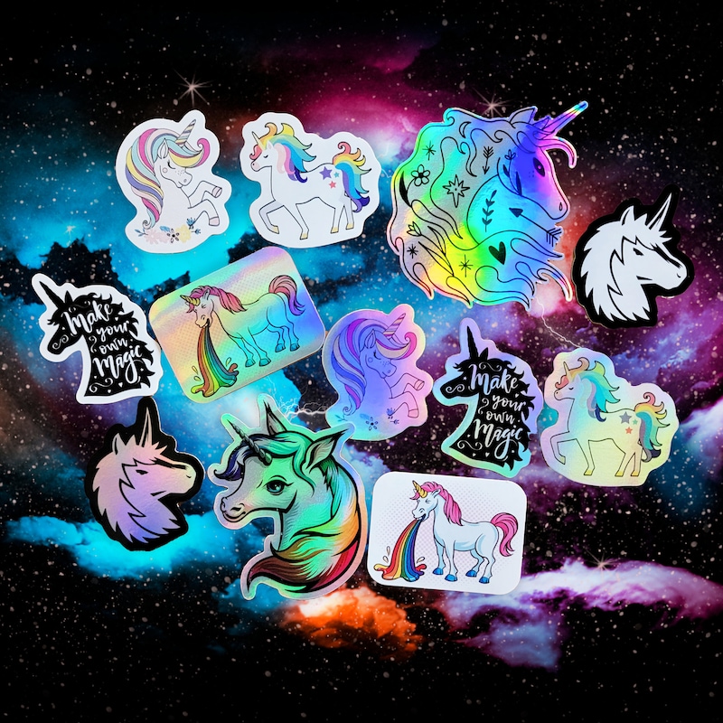 Unicorn Sticker - Etsy