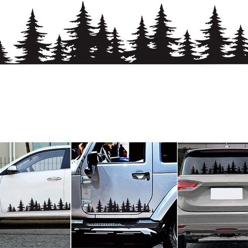 vinyl sticker,Decals for your cars Vinyl Mountain and Trees Decal SUV ...
