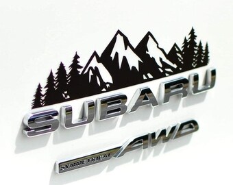 Subaru Emblem Decal - Etsy