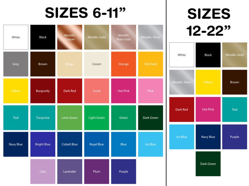 Custom Text Vinyl Decal – One Line Personalized Transfer Decal (6–22 ...