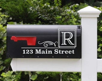 Monogrammed Mailbox - Etsy