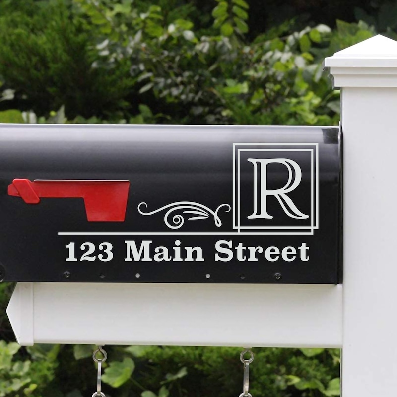 Mailbox Decals - Etsy