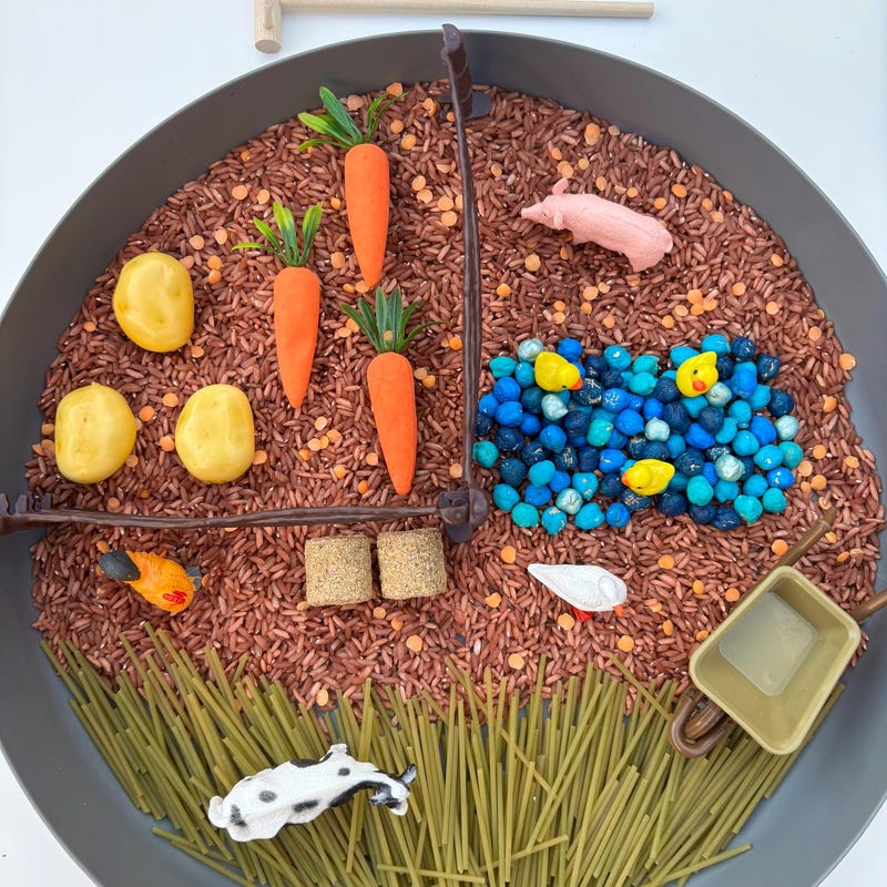 Farm Tuff Tray - Etsy UK
