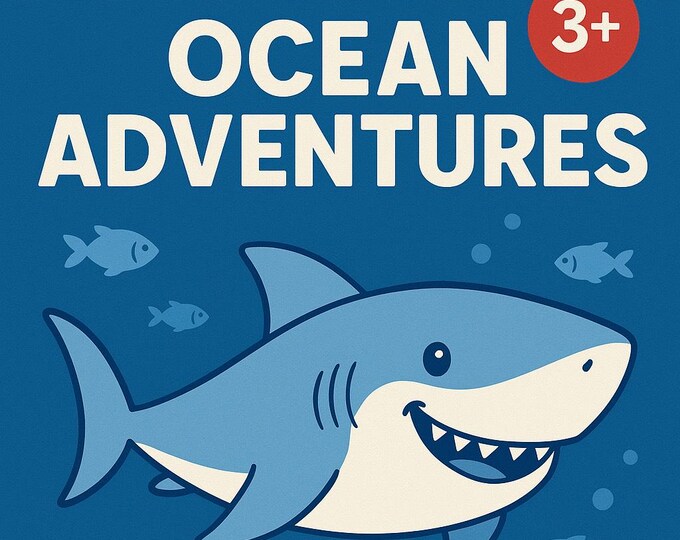 Ocean Adventure Coloring Pages for Kids, Printable Sea Life Activity ...