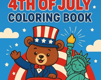 4th of July Coloring Pages for Kids – Patriotic Printable Activities ...