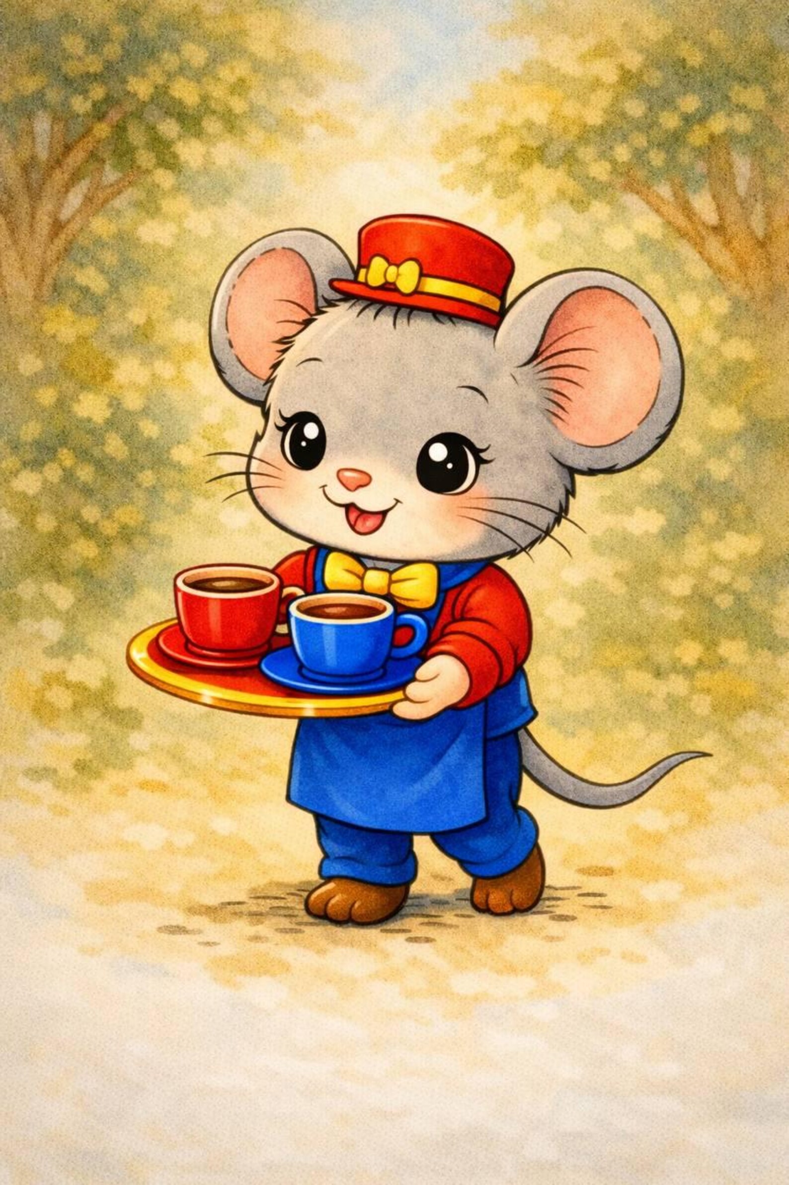 Tiny Mice Tea Party – Animal Tea Time Coloring Book for Kids | 20 ...