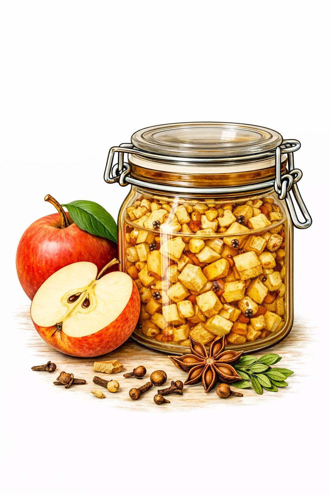 Winter Pantry – Realistic Coloring Book for Adults | Cozy Fruits ...