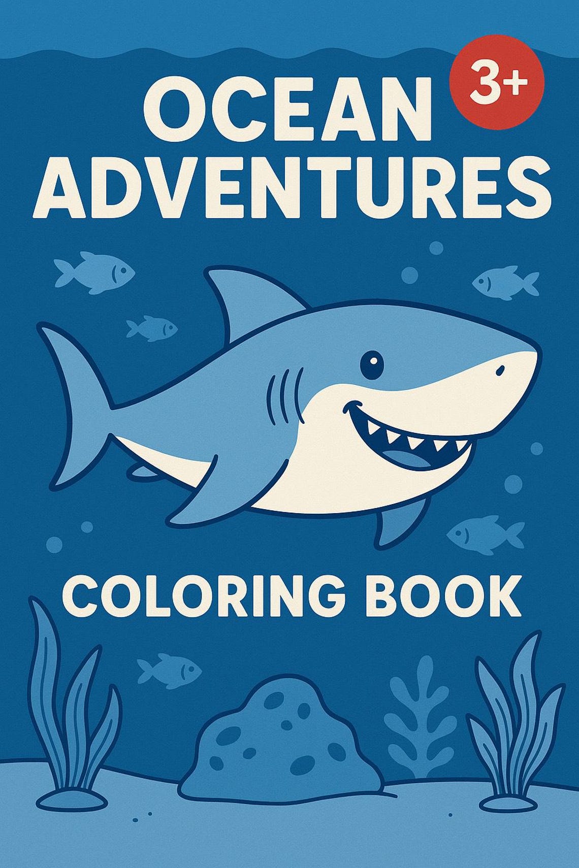 Ocean Adventure Coloring Pages for Kids, Printable Sea Life Activity ...