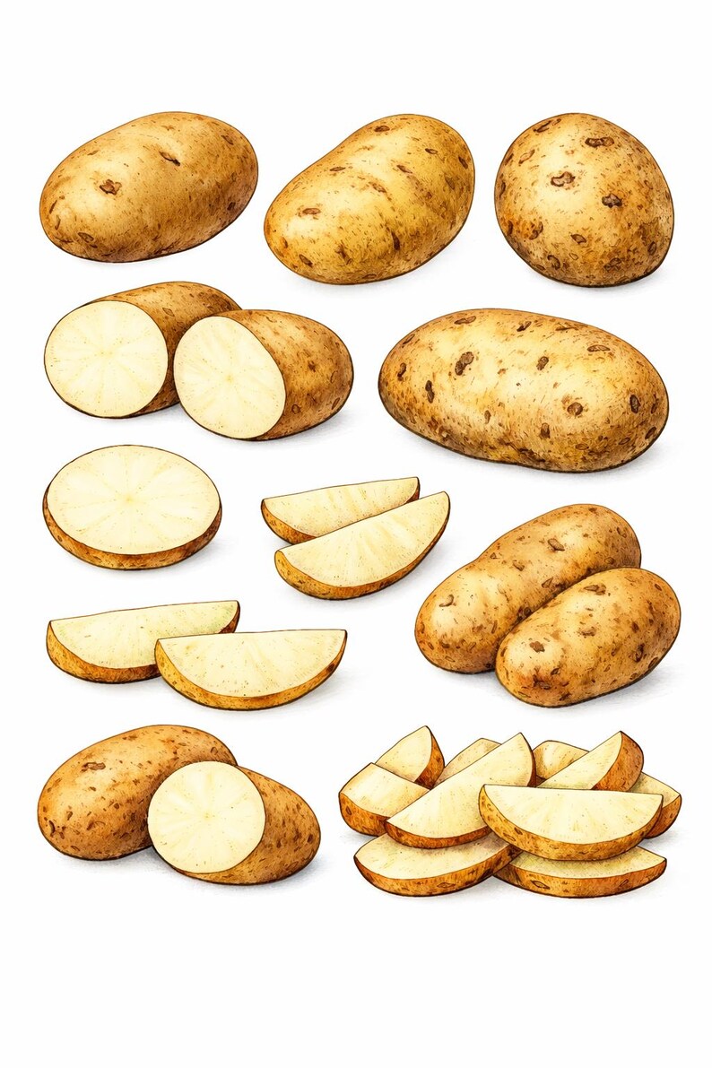 Botanical Root & Garden Vegetables · 25 Pages · Printable PDF - Etsy