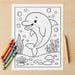 Ocean Adventure Coloring Pages for Kids, Printable Sea Life Activity ...