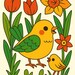 Birds Garden Songs – Singing Birds Coloring Book for Kids | 20 ...