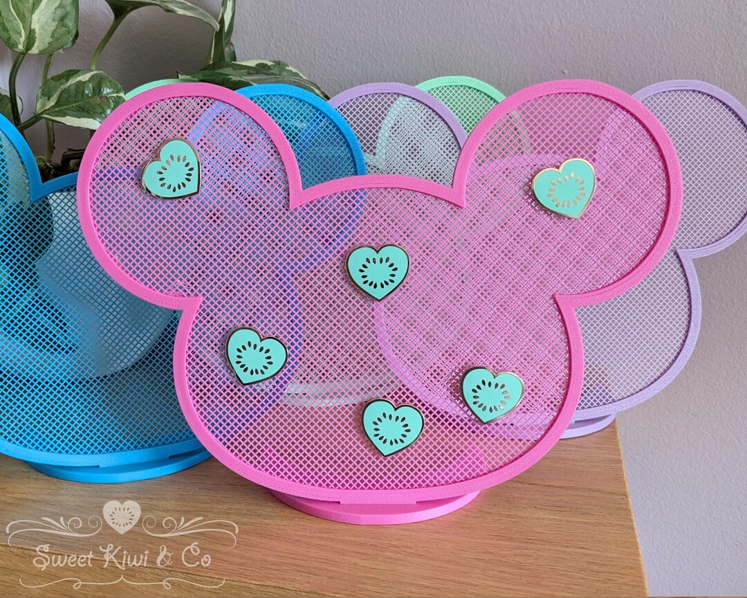 Mouse Enamel Pin Frame - Cute Enamel Pin Display - Etsy