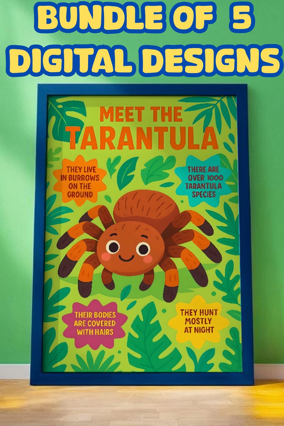 Animals Education Digital Downloads,kids Education,classroom Decor ...