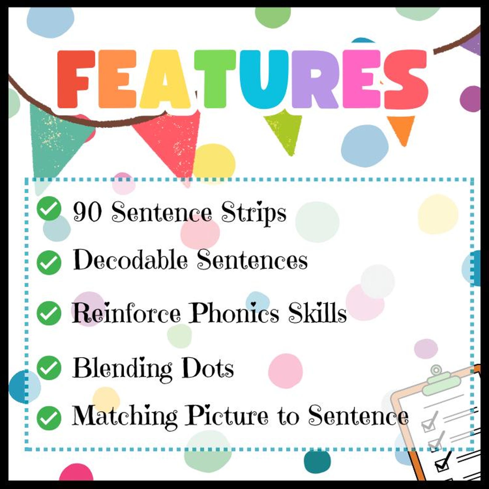 CVC Sentence Strips Activity | Read and Match CVC Sentences | Decodable ...