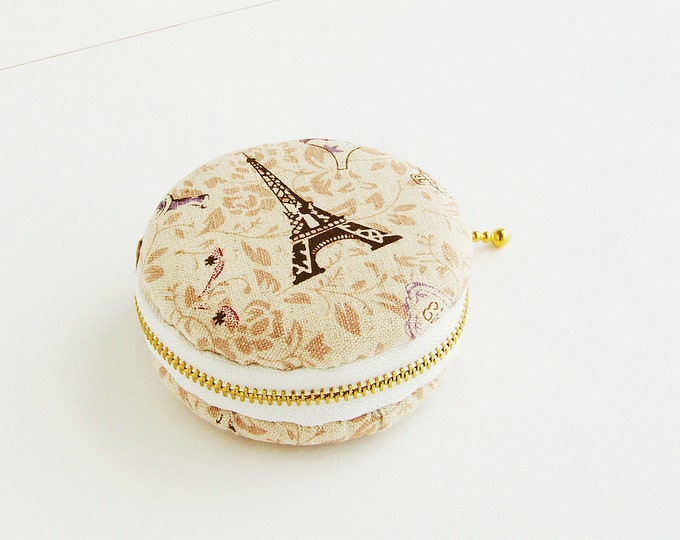 Eiffel Tower-french Fashion-macaron Coin Purse macaroon - Etsy