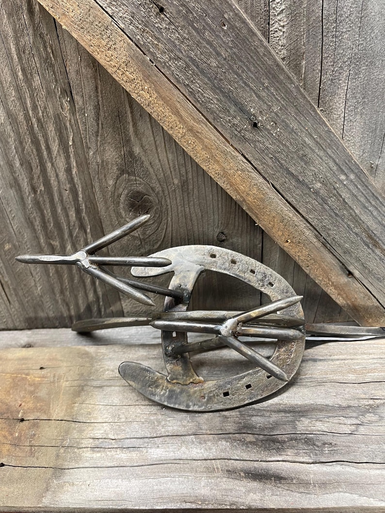 Roadrunner Repurposed Horseshoes Western Decor Country Living Art ...