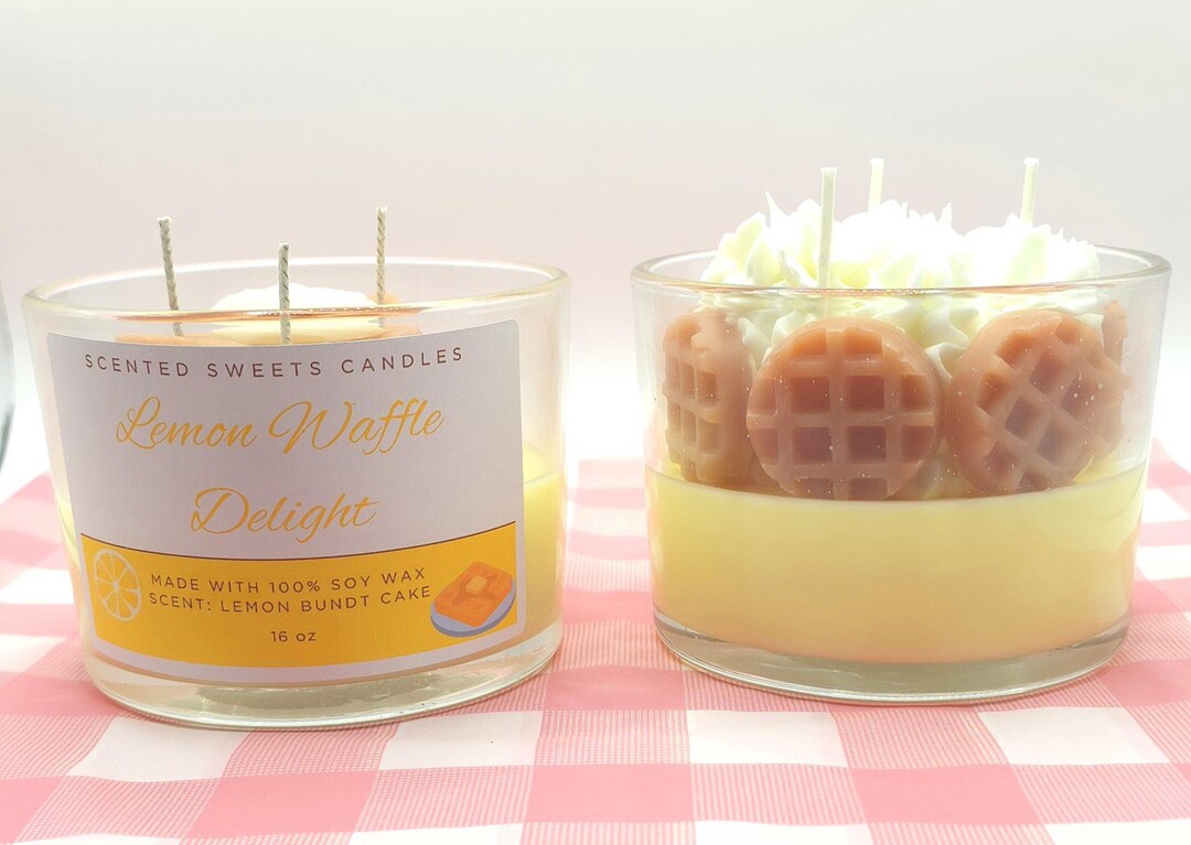 Lemon Waffle Delight - Etsy