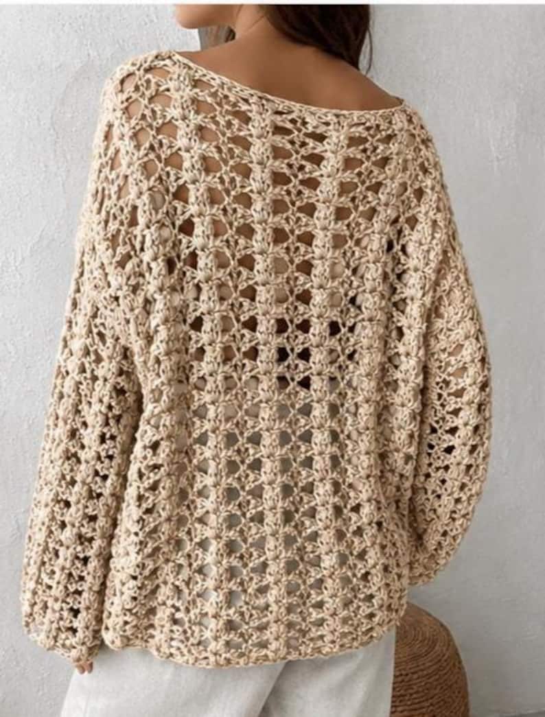 Crochet Tank Top Pattern PDF, Boho Beach Lace Summer Top, Beginner ...