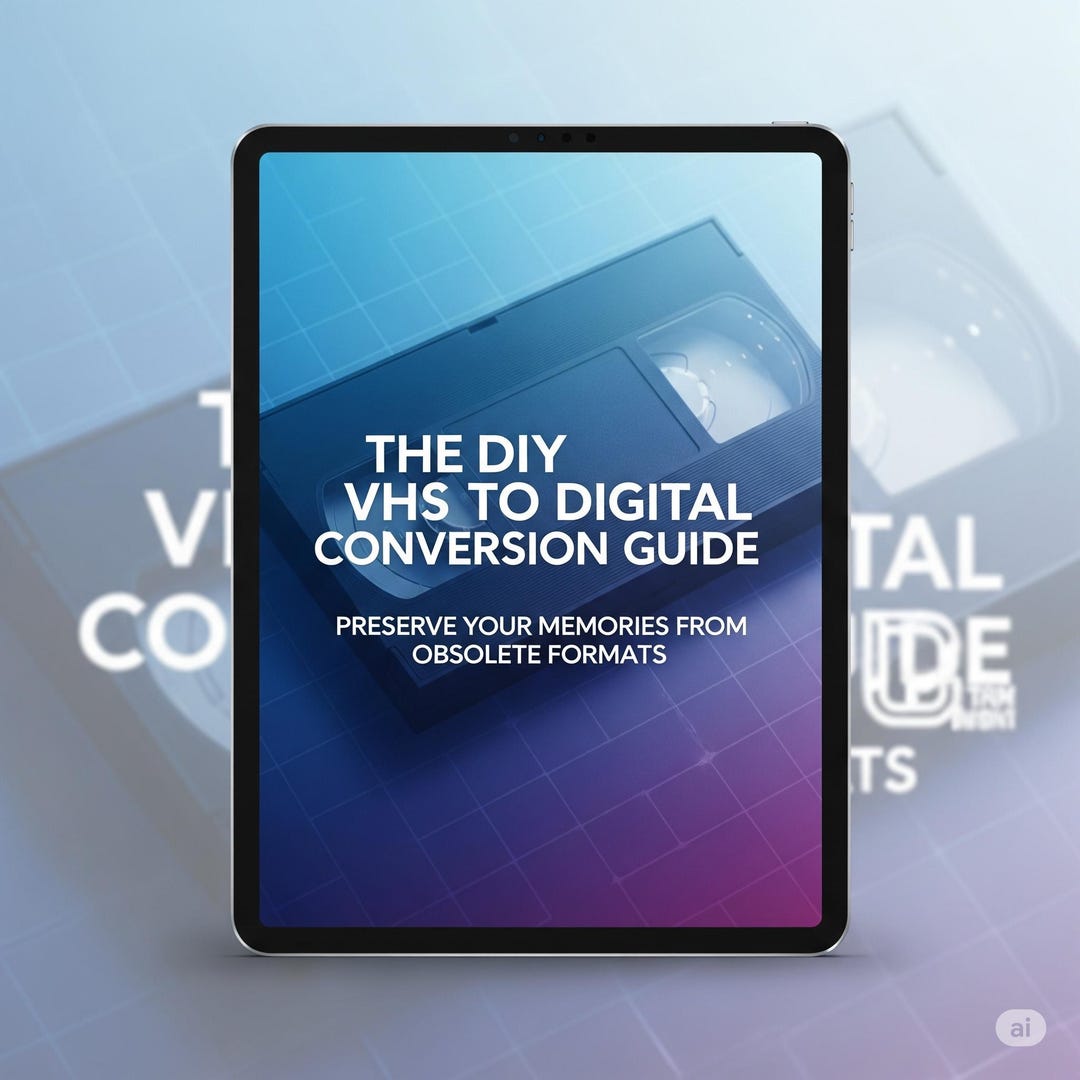 VHS to Digital Conversion Guide: DIY Video Transfer Tutorial (PDF ...