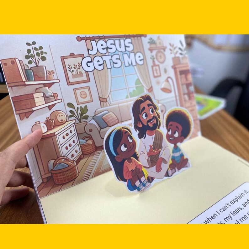 Jesus My Faithful Friend Bible Lesson Kit – 3D Book + Coloring Book ...