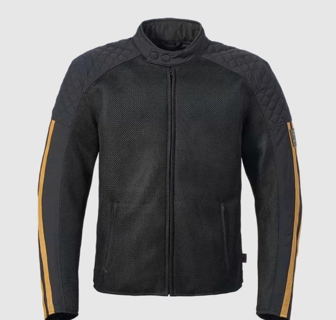 Triumph Mesh Motorcycle Jacket - Men's Summer Lightweight Breathable ...