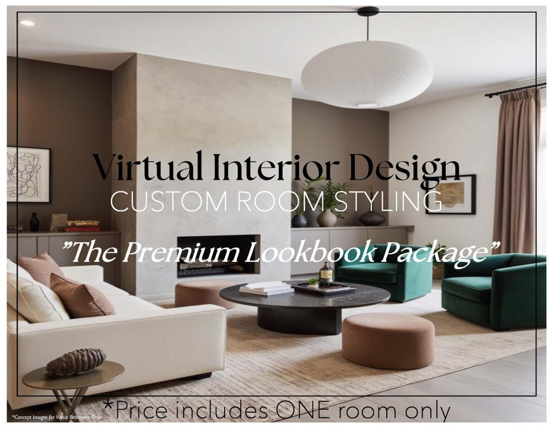 Custom E-design | Virtual Interior Design | Personalized Interior ...