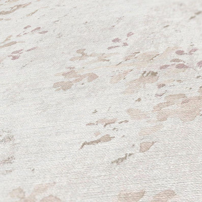 Modern Floral Light Textured Wallpaper Bedroom Kitchen Plant Natural ...