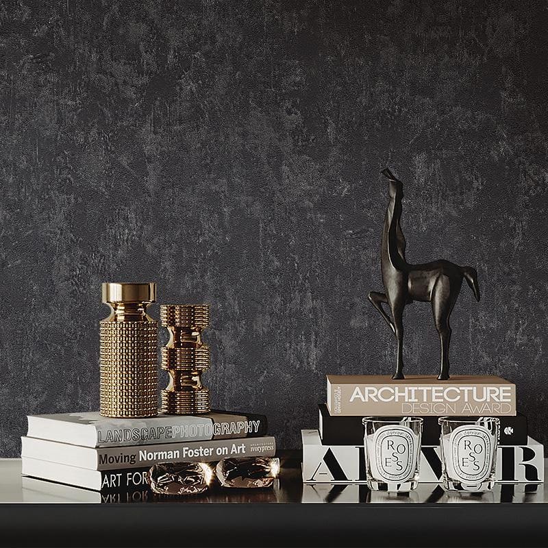Concrete Vinyl Wallpaper - Etsy