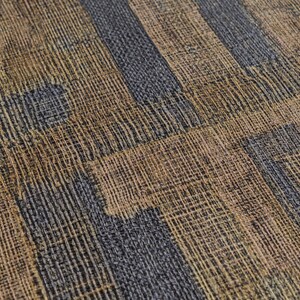 Modern Rustic Textured Dark Metallic Wallpaper 3d Vinyl Geometric ...