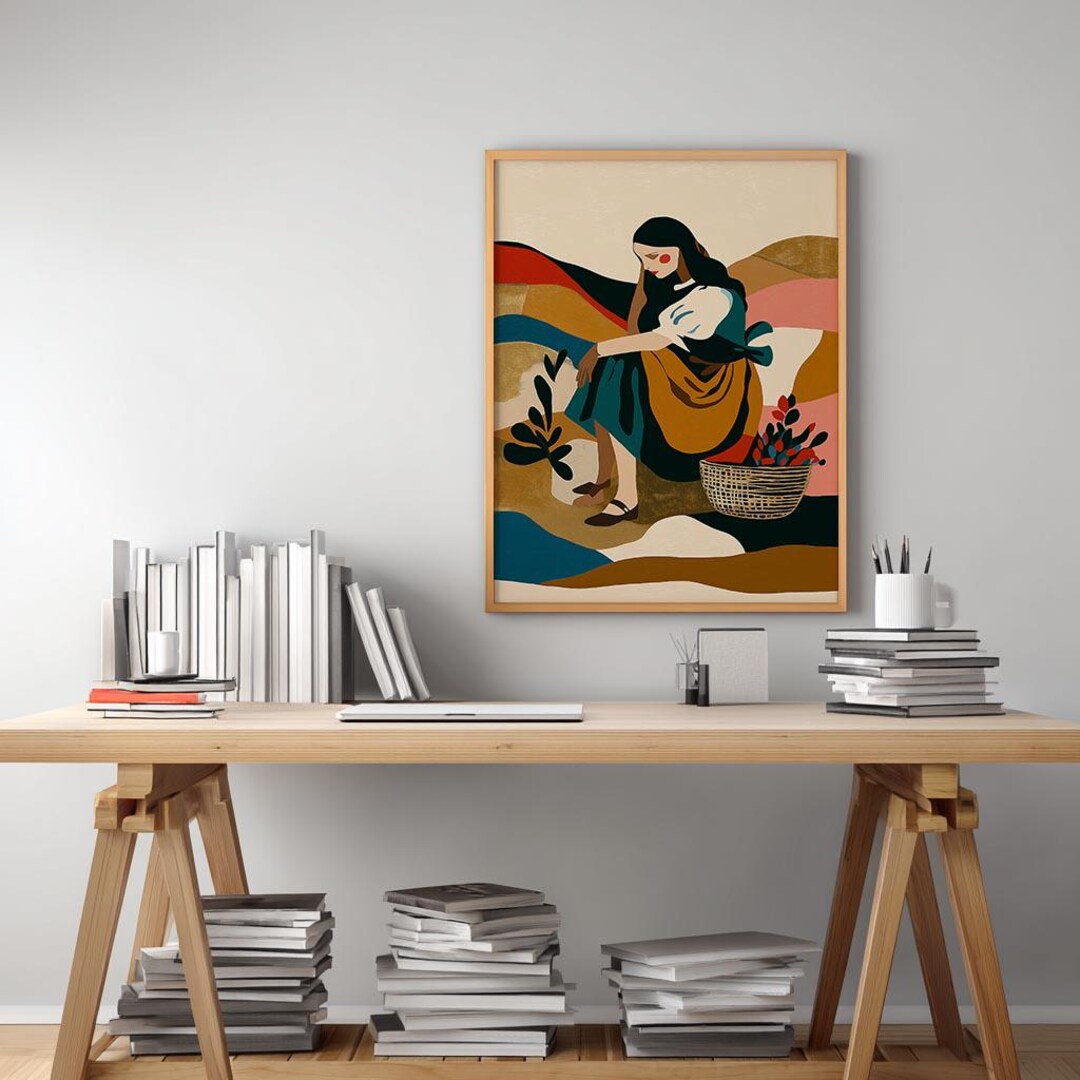 Dorothy Gale - Wizard of Oz Art Print - Soft Boho Style Wall Decor - Etsy