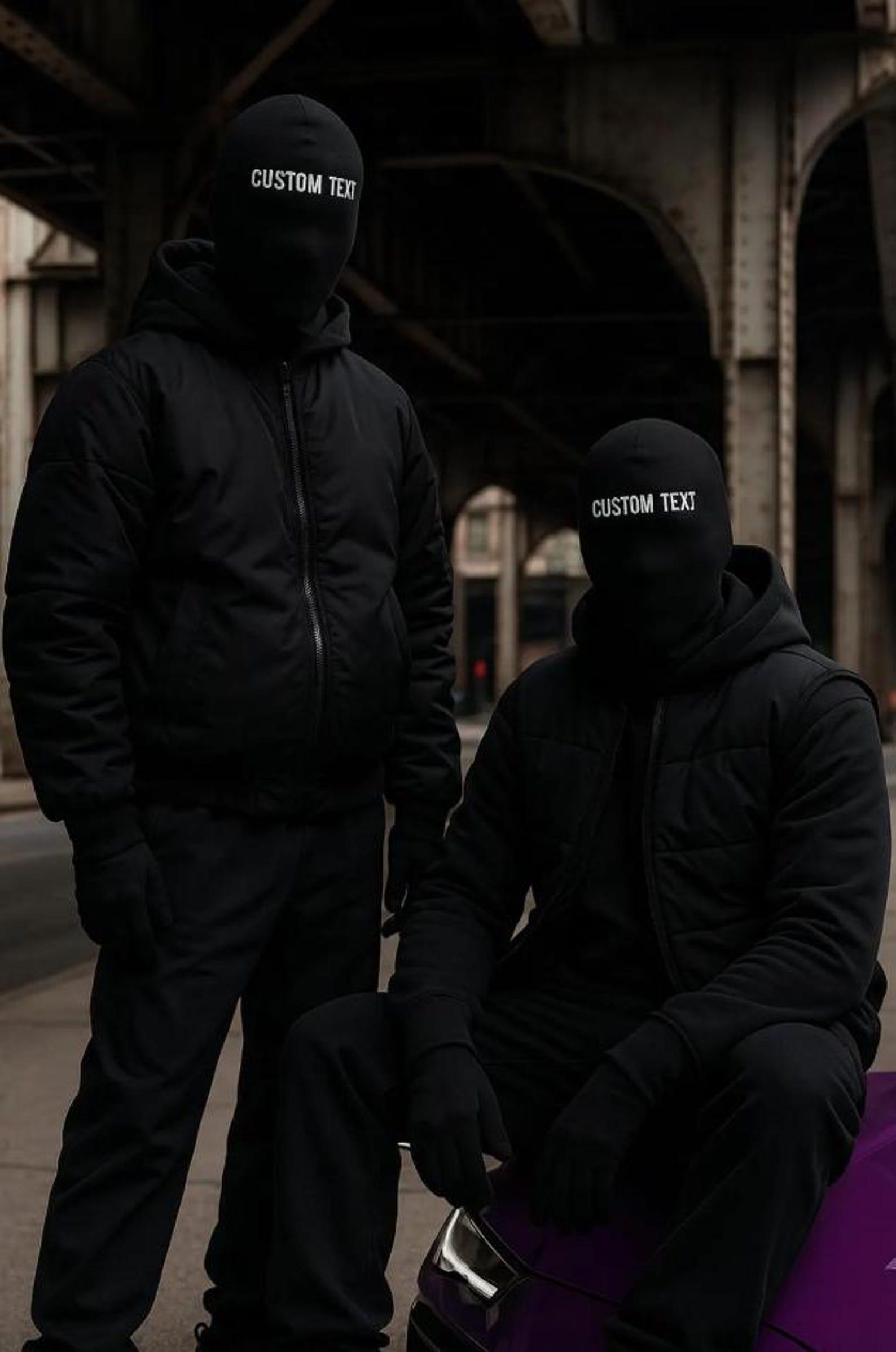 Full-face Minimalist Mask – Seamless Balaclava for Photoshoots ...