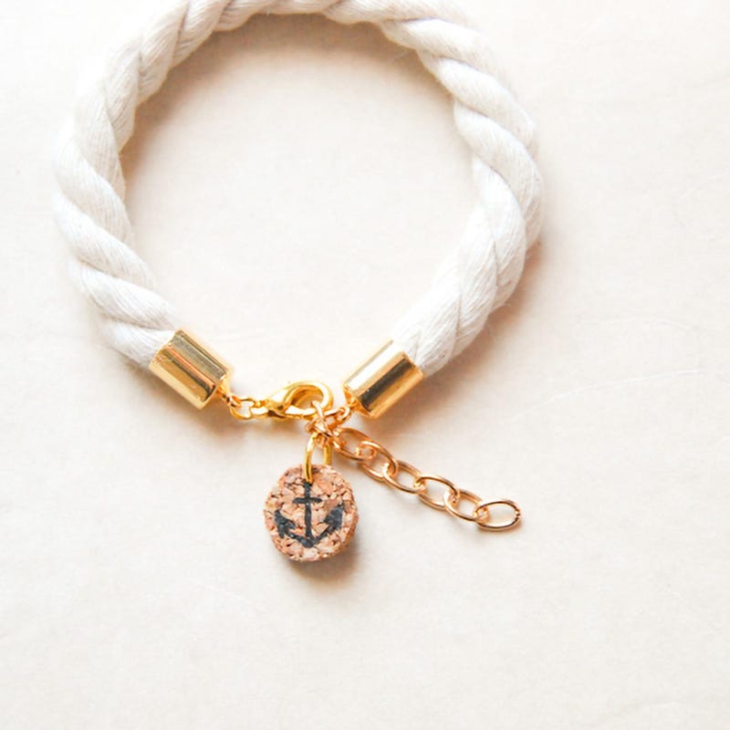 Rope Anchor Bracelet - Etsy