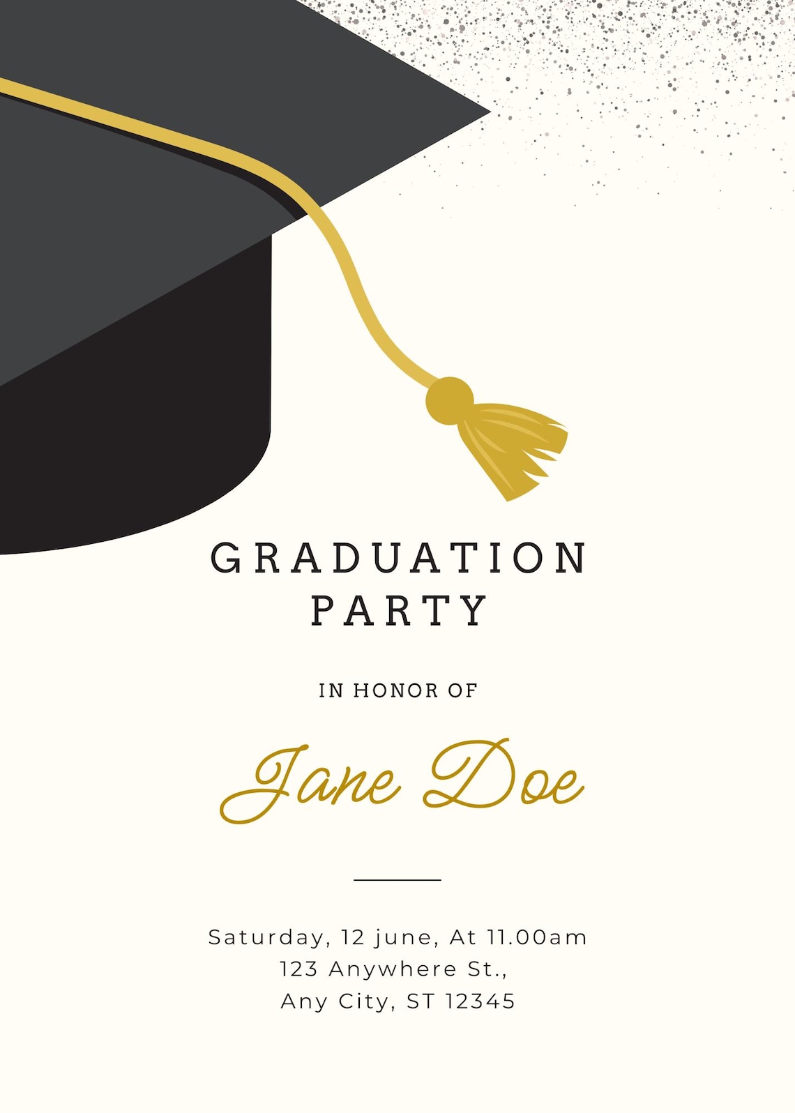 Graduation Party Invitation - Etsy