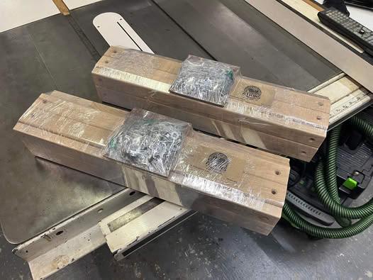 White Oak Bench Slats - With Stainless Steel Hardware Kit - Etsy
