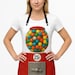 Gumball Halloween Costume - Adult Candy Apron, Gum Ball Apparel for ...