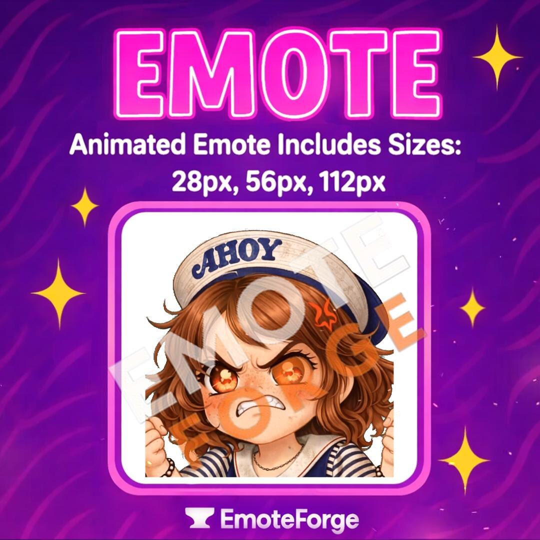Robin Buckley Rage Animated Emote – Chibi Hi GIF, DBD Streamer (digital ...