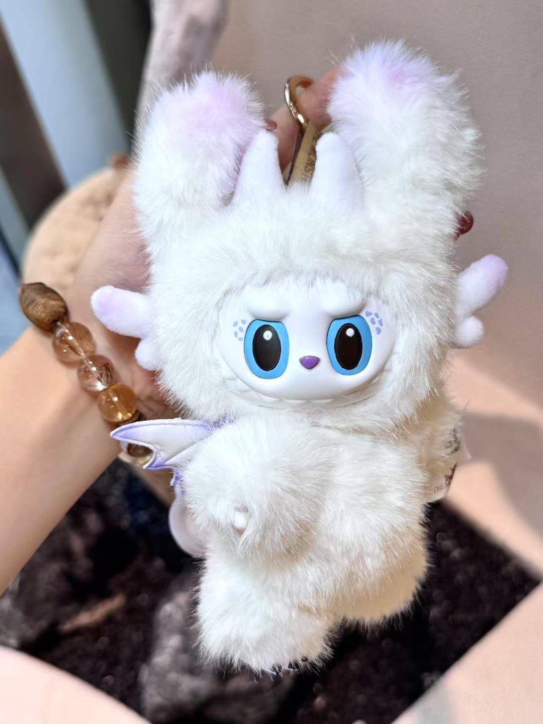 Custom Light Fury Dragon LABUBU Figure: Handmade Collectible - Etsy Canada