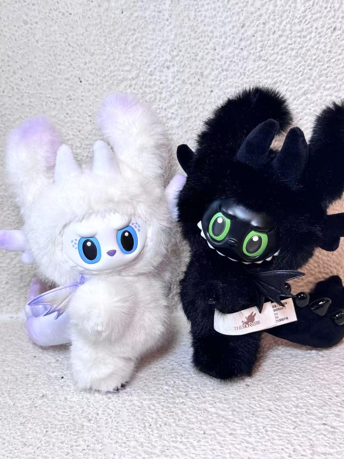 Custom V1 LABUBU “light Fury” Dragon Cosplay – White Faux Fur Suit ...
