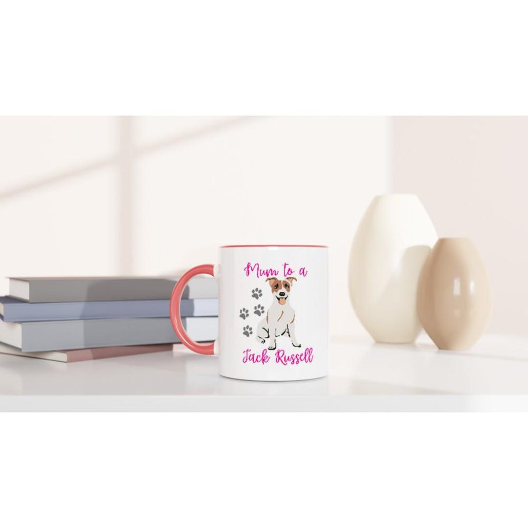 Jack Russell Mum Mug - Ceramic Coffee Cup for Dog Lovers - Etsy