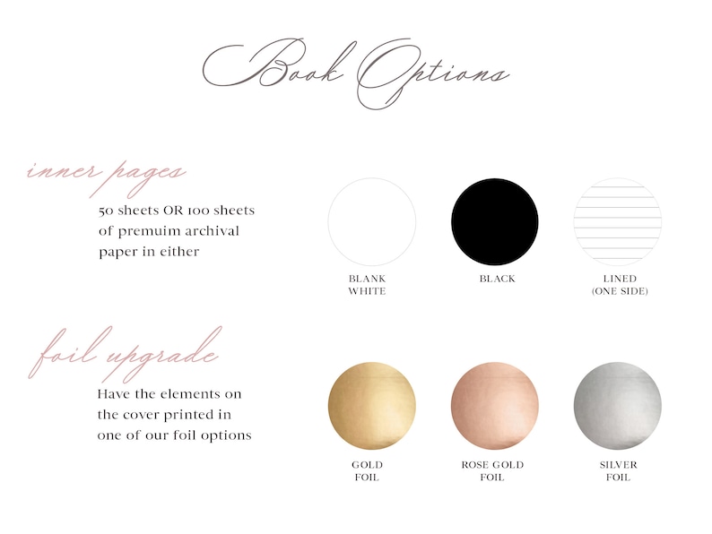 Wedding Guestbook Custom Sign in Book Landscape Hardcover - Etsy