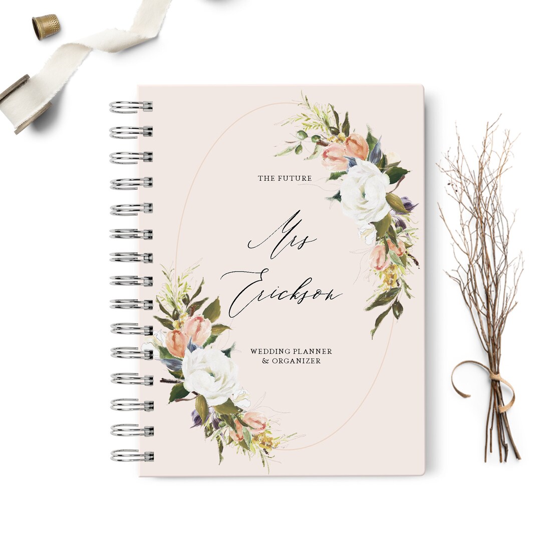Wedding Planner Book, Event Planning Organizer, 6x8.75, Unique Gift for ...