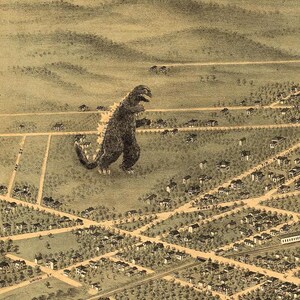 Digital Print, Akron, Monster Art, Kaiju, Akron Ohio, Geekery, Kaiju ...