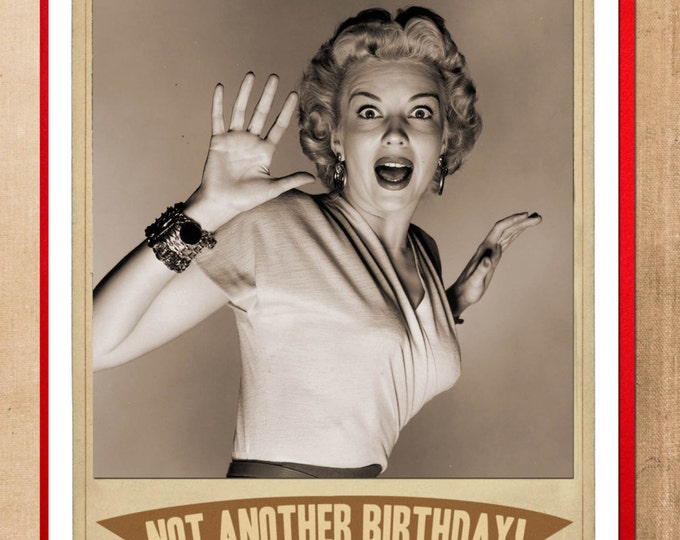 Birthday Card Screen Queen Birthday Cards black and white | Etsy