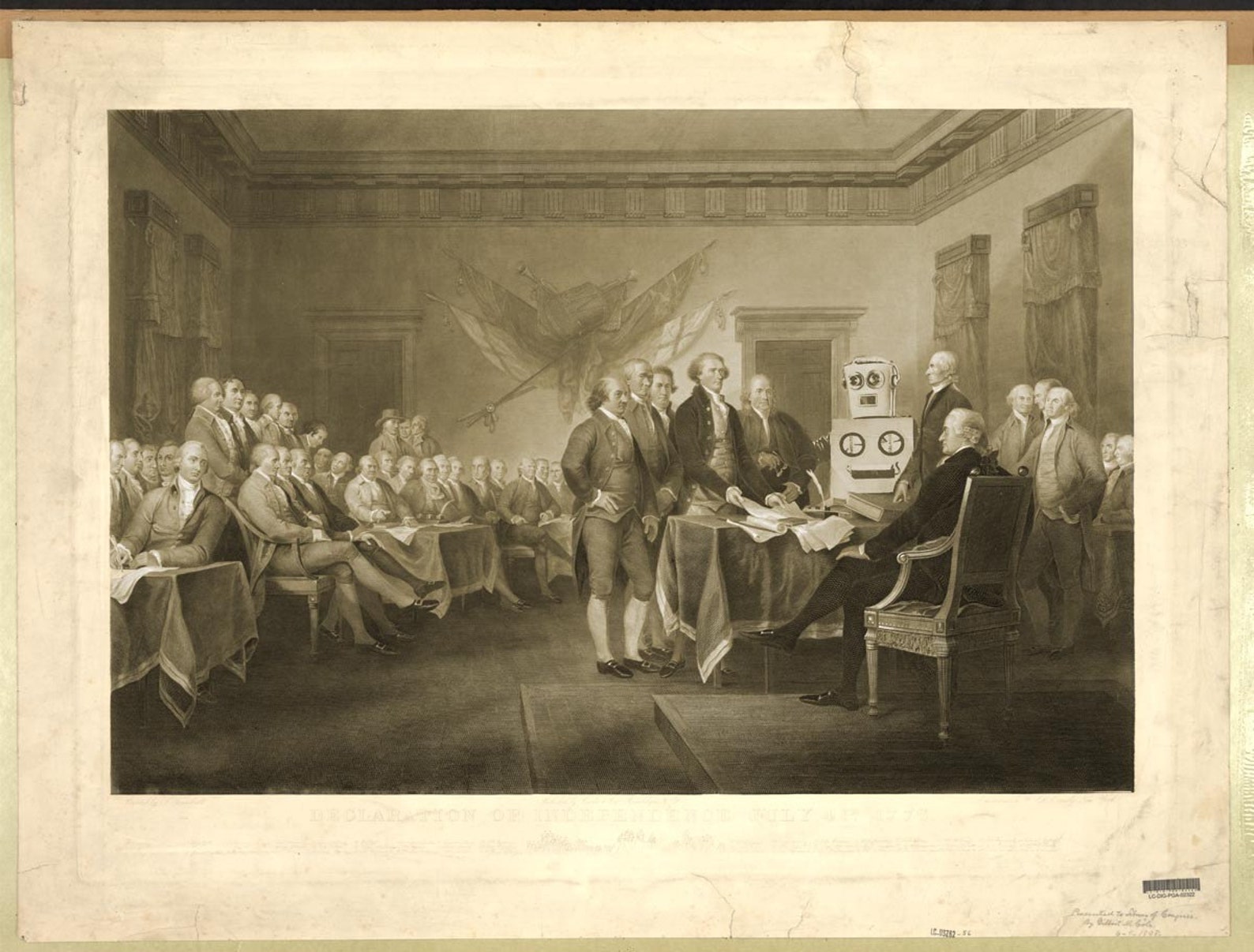 Digital Print Declaration of Independence Philadelphia - Etsy