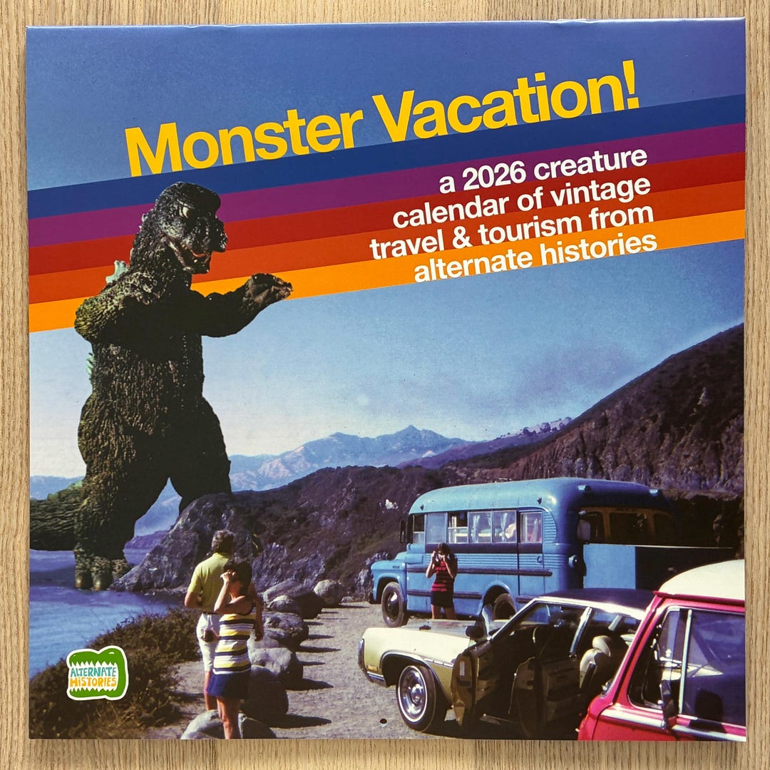 2026 Monster Vacation Calendar - Etsy