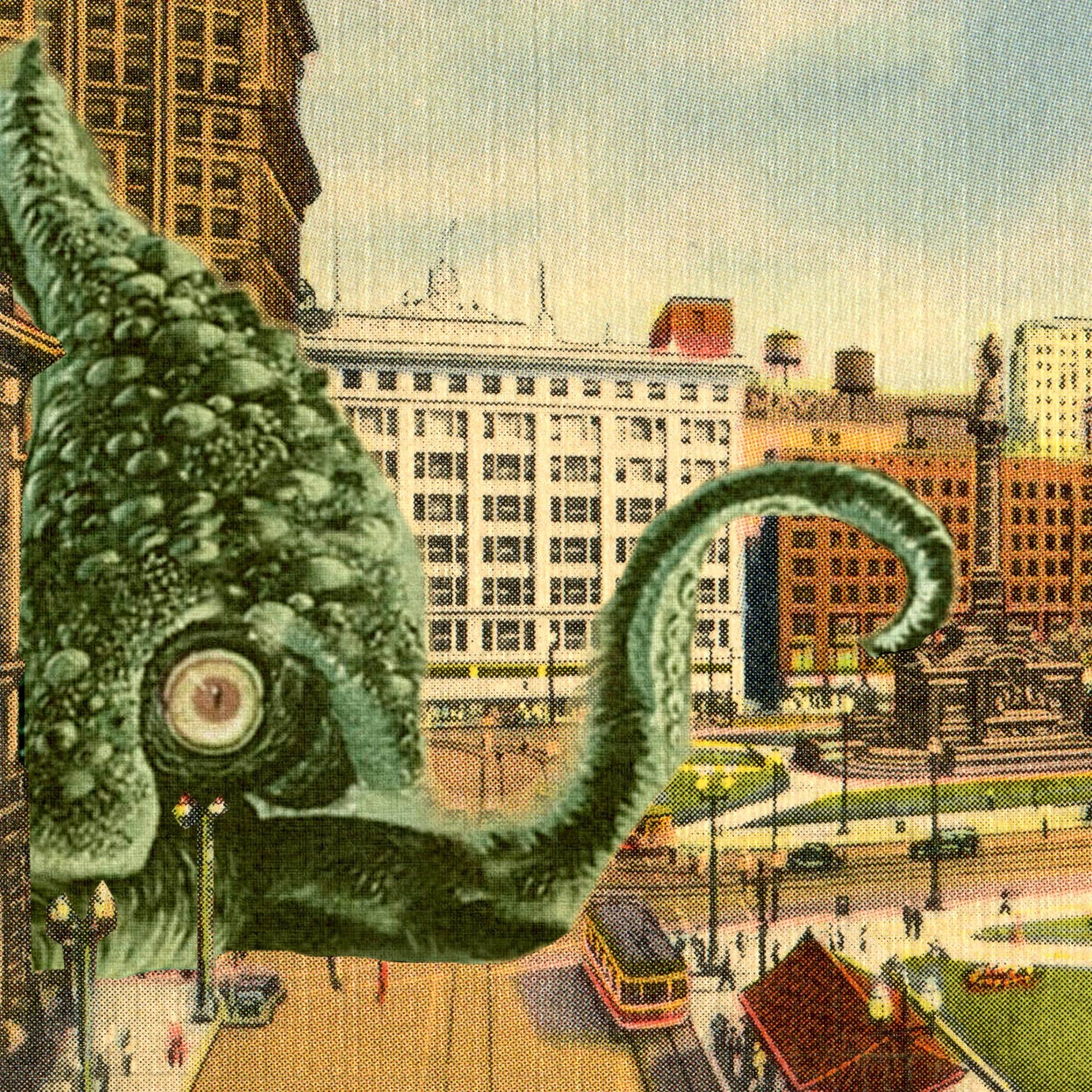 Cleveland, Monsters, City of Monsters, Ohio, Cleveland Art, Kaiju ...