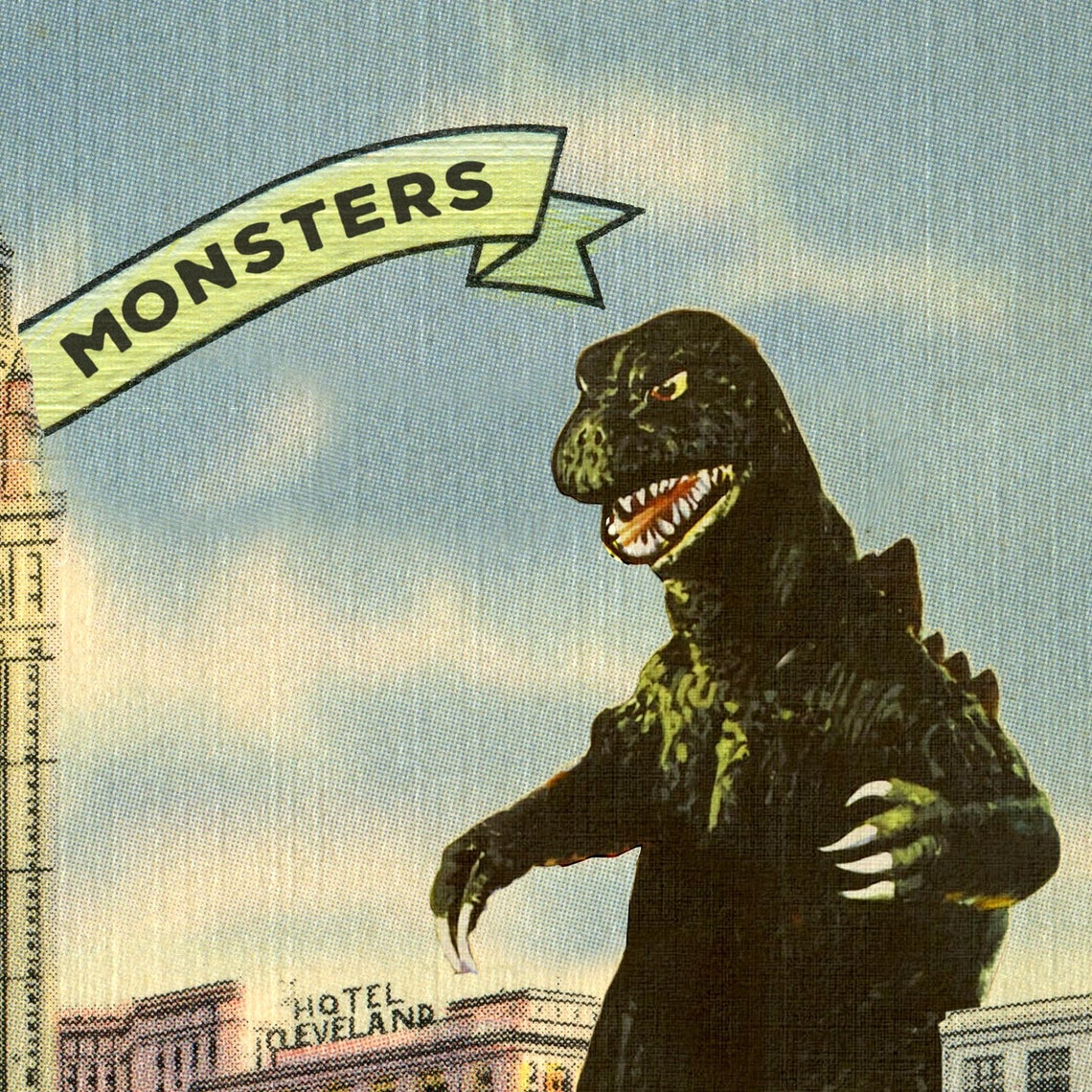 Cleveland, Monsters, City of Monsters, Ohio, Cleveland Art, Kaiju ...