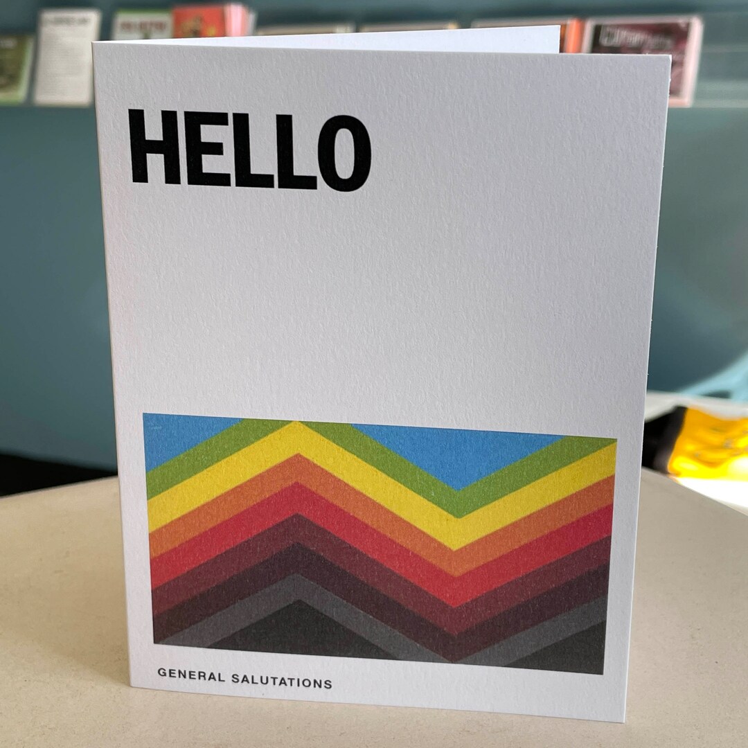 Hello VHS Style Card - Etsy
