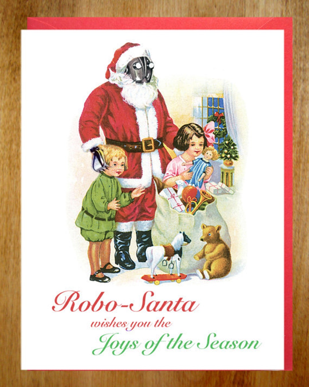 Robot, Santa Claus, Christmas Cards, Funny Christmas Card, Sci Fi ...